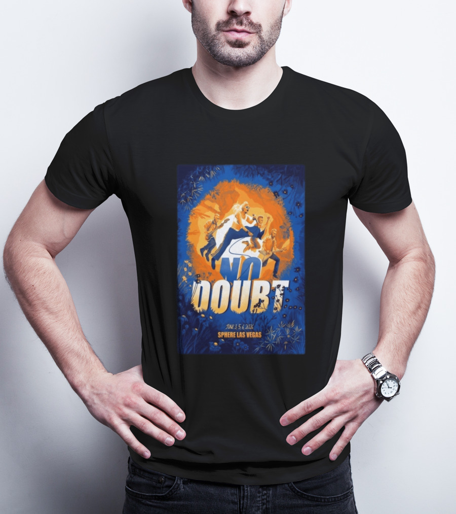 No Doubt June 3 5 6 2026 Sphere Las Vegas Concert Event T-Shirt