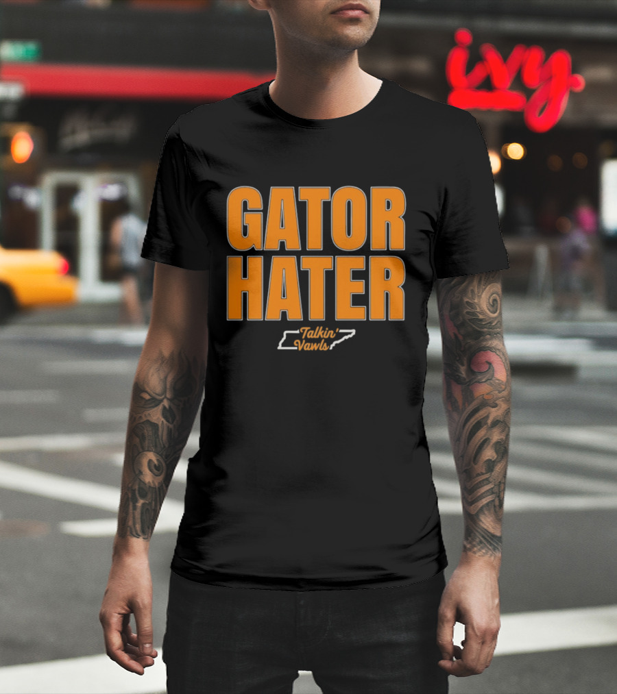 Gator Hater Tennessee Rivalry Sports Fan Gear T-Shirt