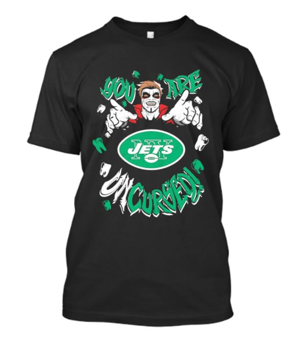 WWE You Are Uncursed Jets Danhausen X New York T-Shirt