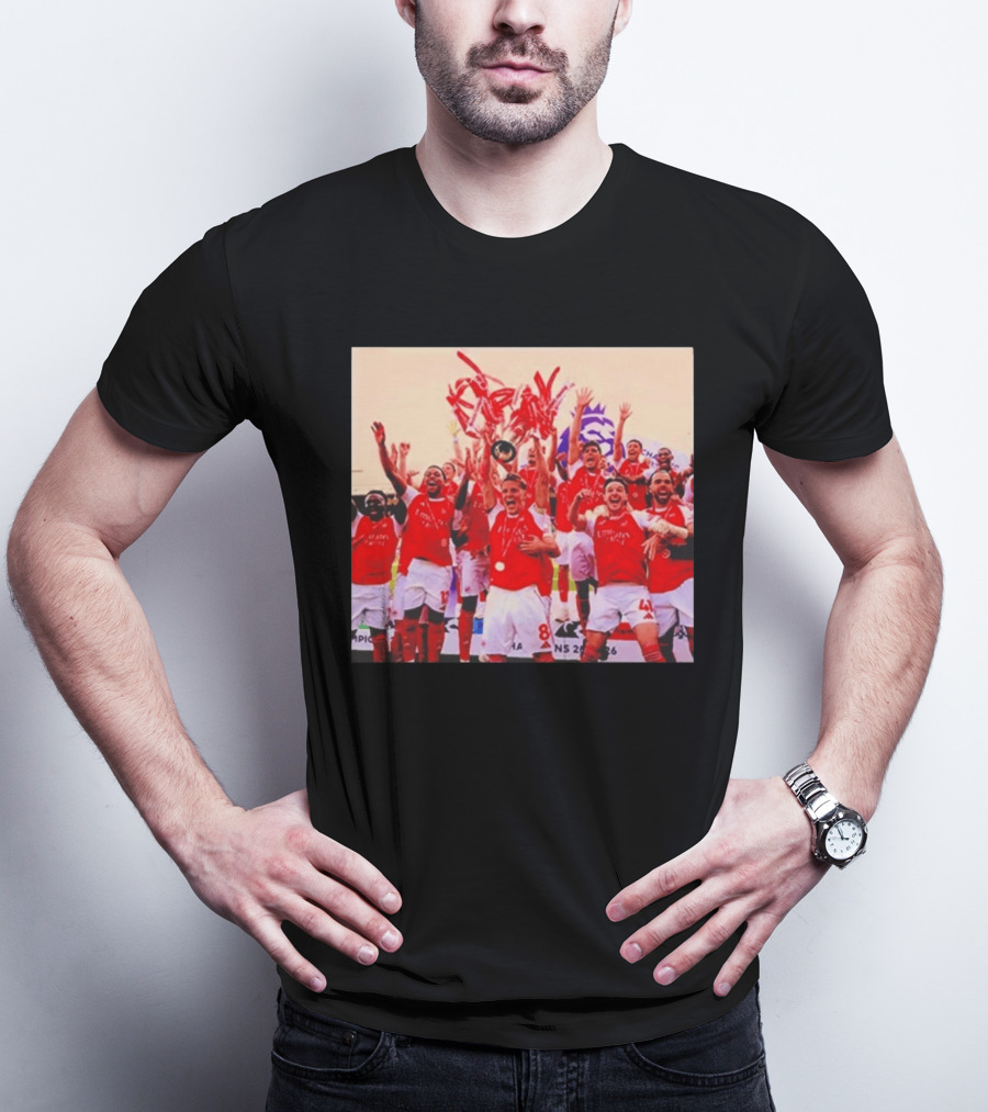 Champions Arsenal Premier League Triumph 2026 T-Shirt