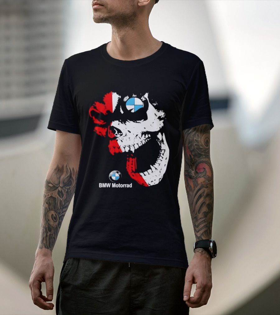 BMW Motorrad Rider Skull Soul T-Shirt
