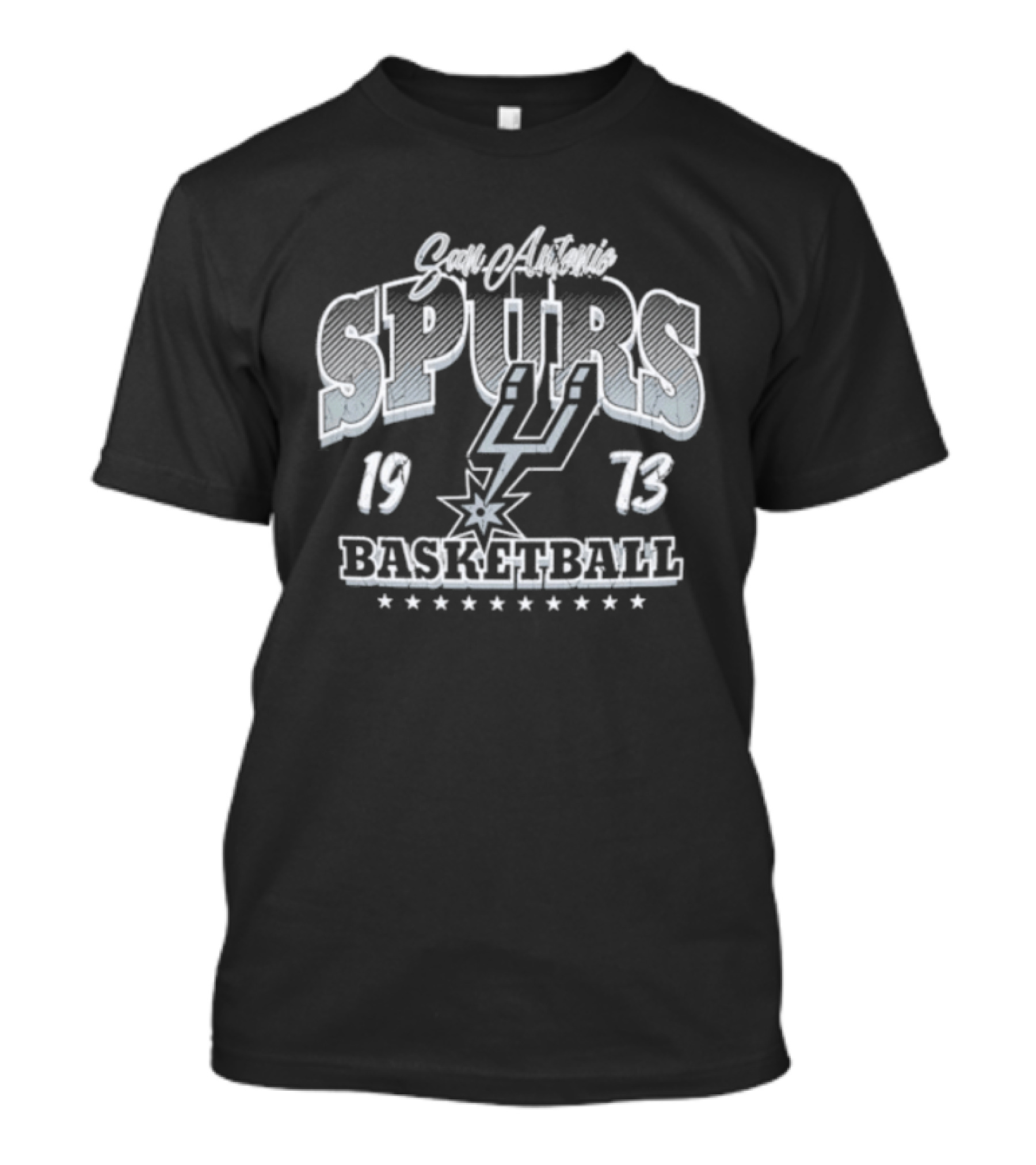 San Antonio Spurs Basketball 1973 T-Shirt
