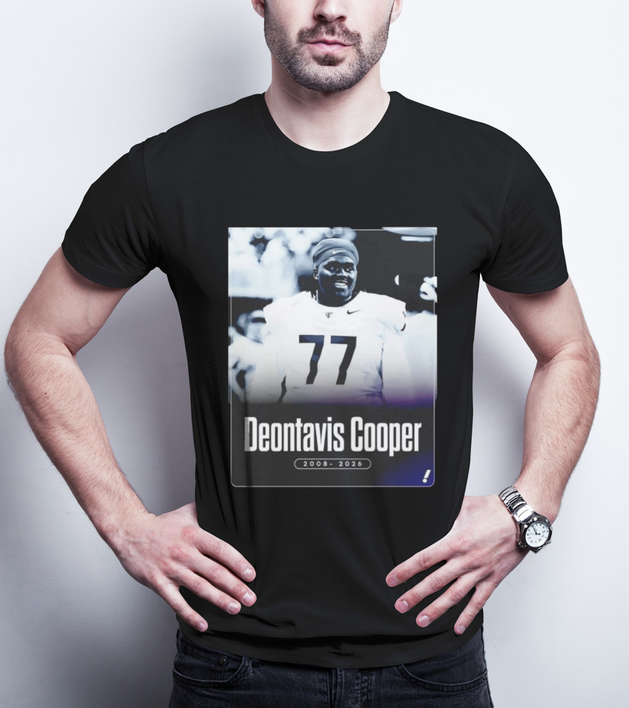 Deontavis Cooper 2008 2026 Nike 77 T-Shirt