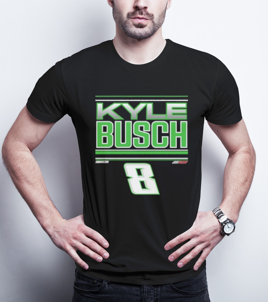 Kyle Busch Number 8 Racing Nascar T-Shirt