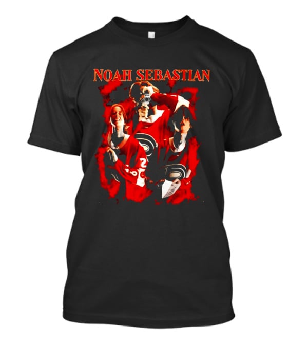 Noah Sebastian Collage Red Sports T-Shirt