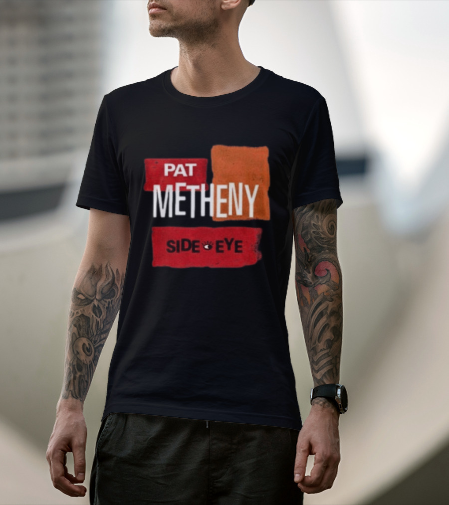 Pat Metheny Side Eye Summer 2023 Tour Live Experience T-Shirt
