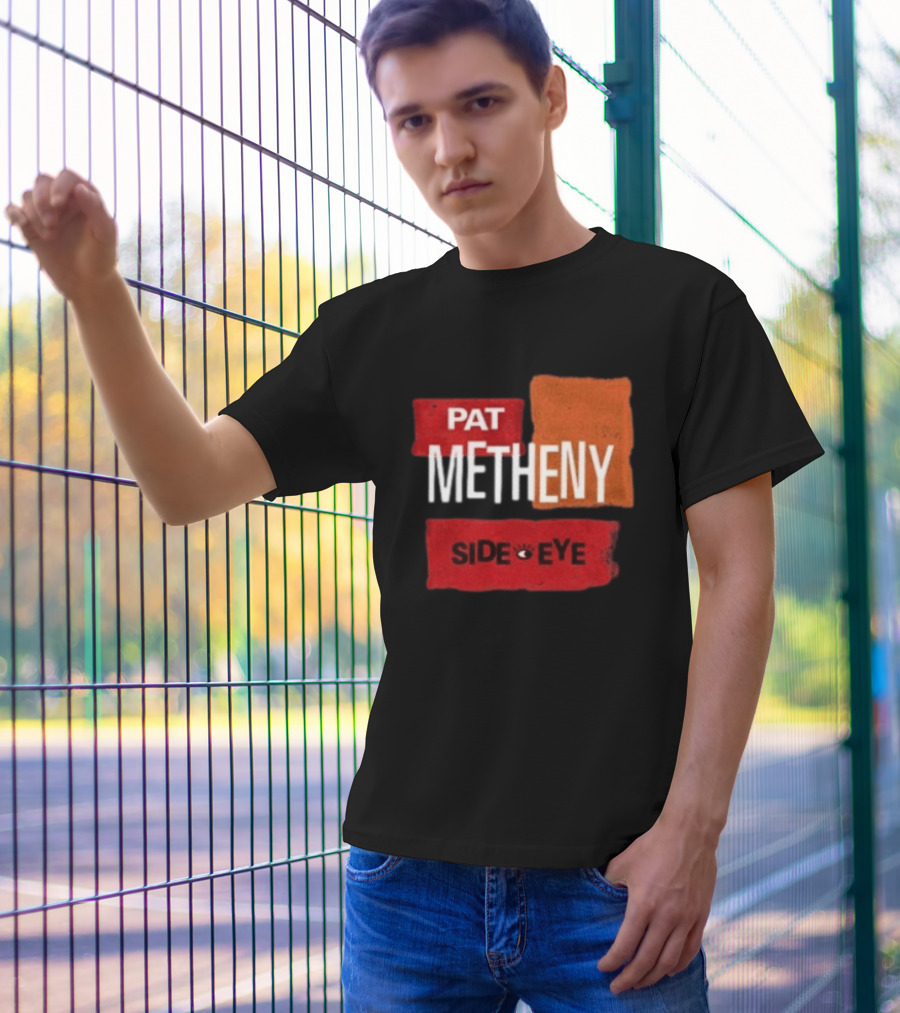 Pat Metheny Side Eye Summer 2023 Tour Live Experience T-Shirt