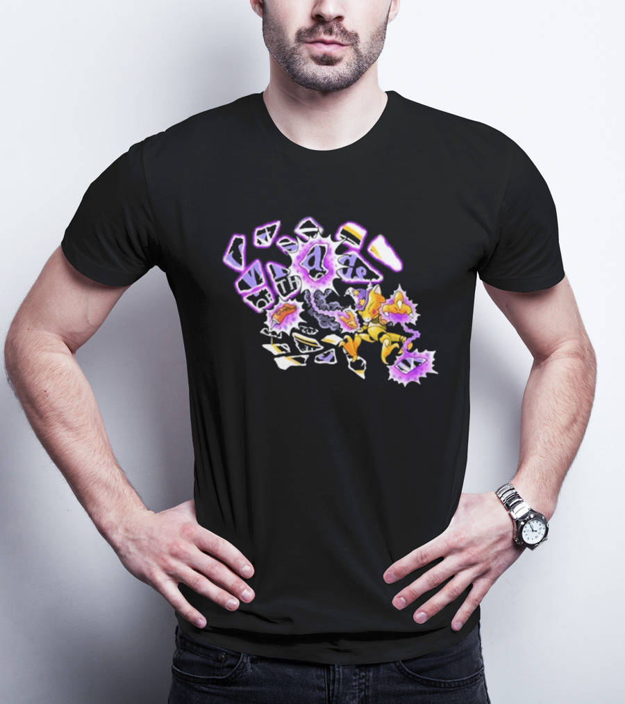 Wizards Of The Coast Pokémon Psychic Type Energy Symbol With Pikachu T-Shirt
