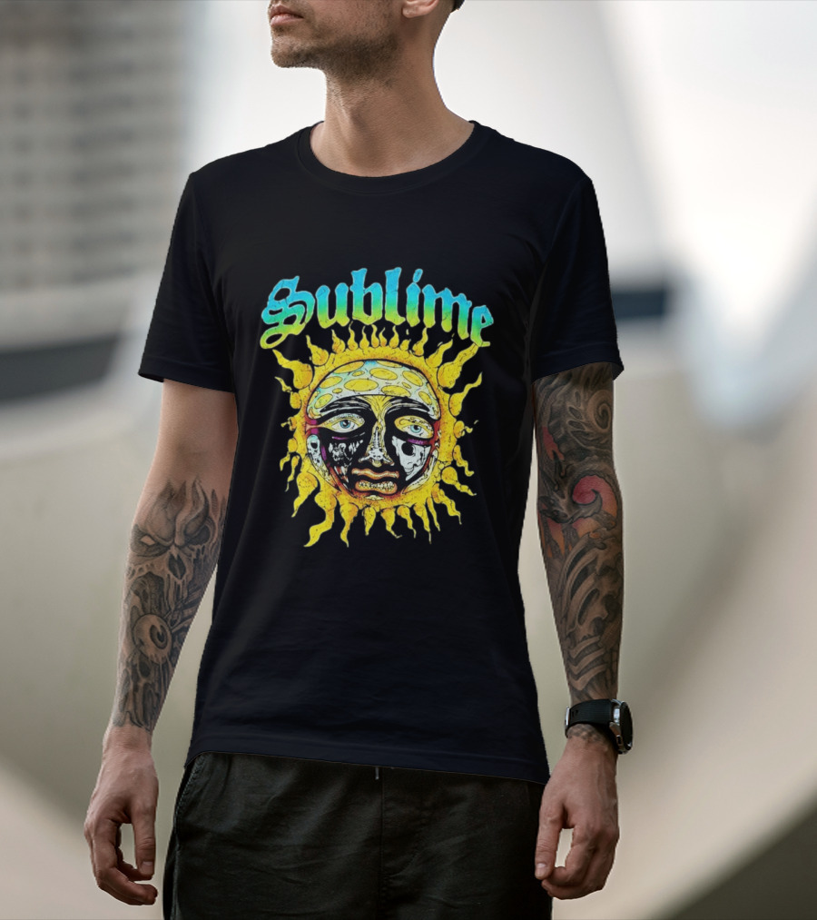 Sublime Sun Artwork Netherlands UK Tour 2026 T-Shirt
