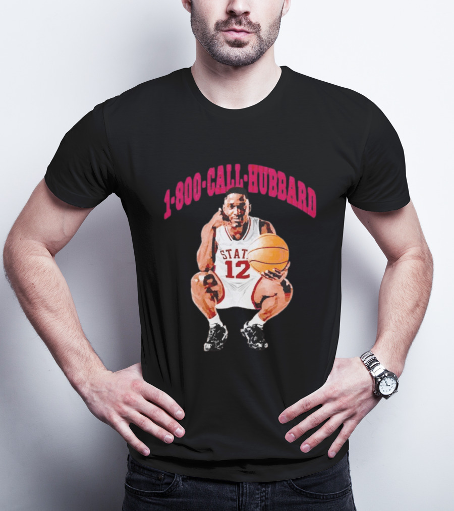 1 800 Call Hubbard State 12 Mississippi Bulldogs T-Shirt