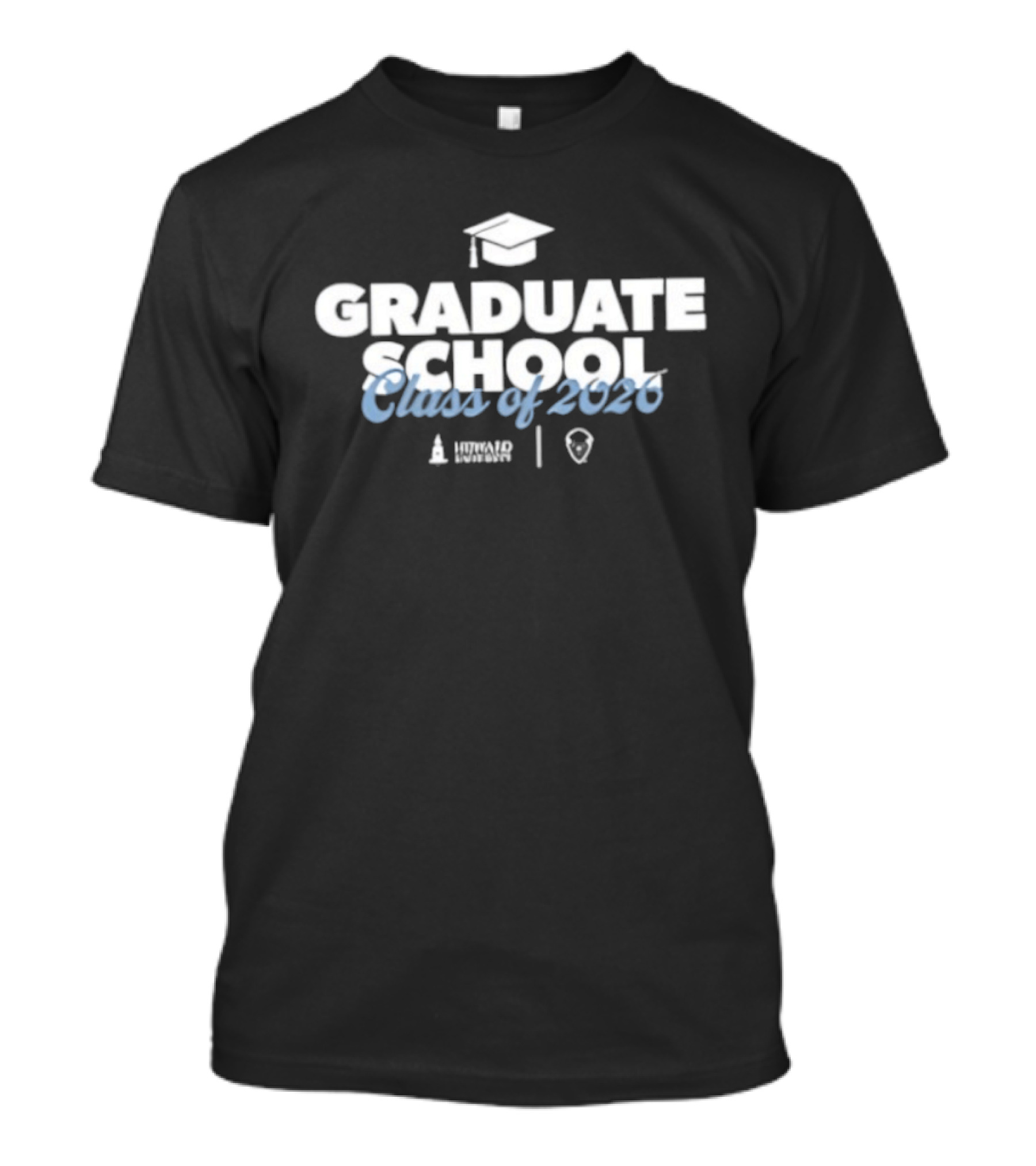 Howard University Graduate School Class Of 2026 Graduation Cap T-Shirt