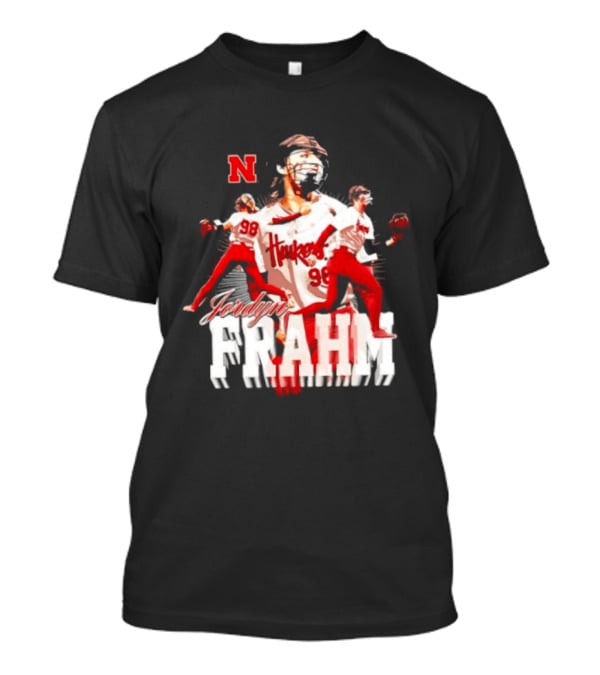 Jordyn Frahm Huskers 98 Nebraska Cornhuskers NCAA Softball T-Shirt
