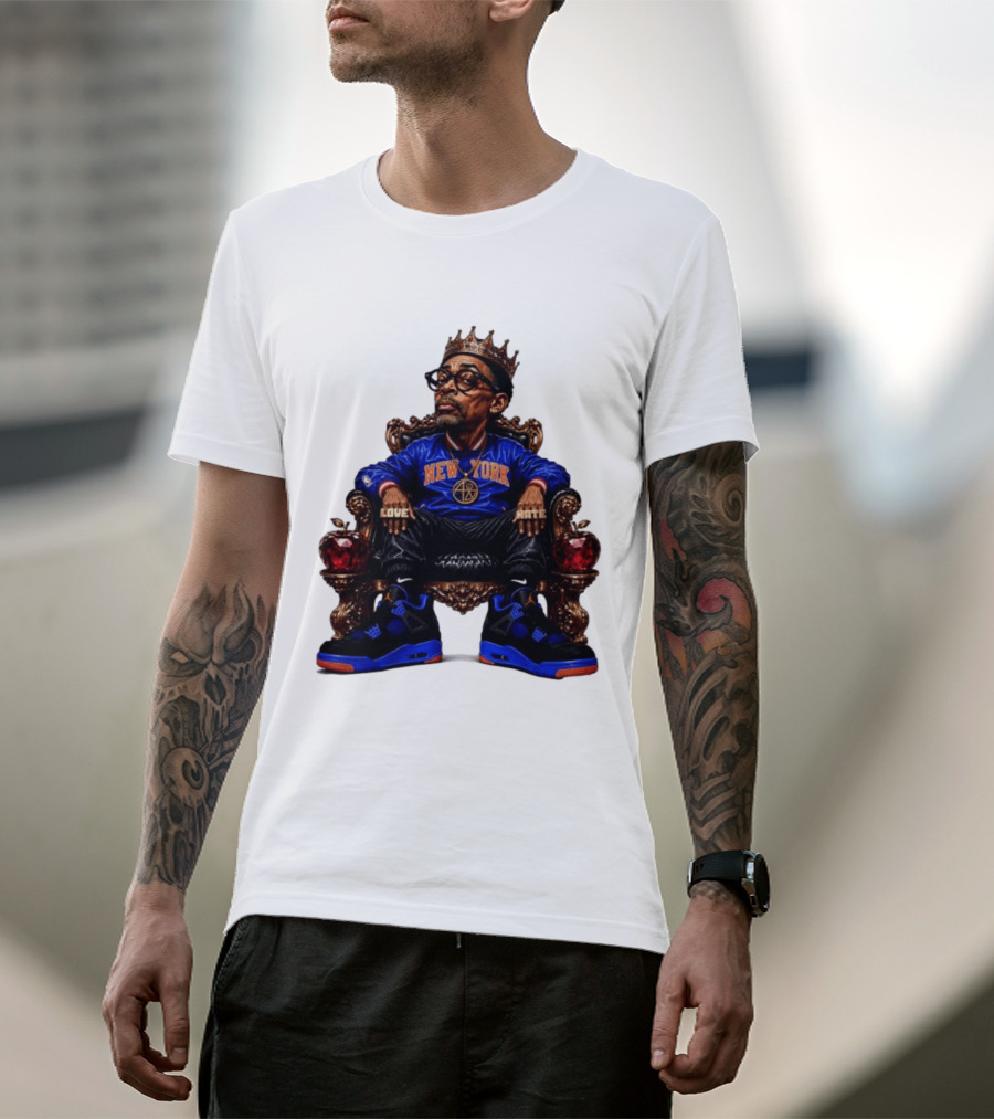 Spike Lee New York Knicks NBA Basketball Love Hate T-Shirt