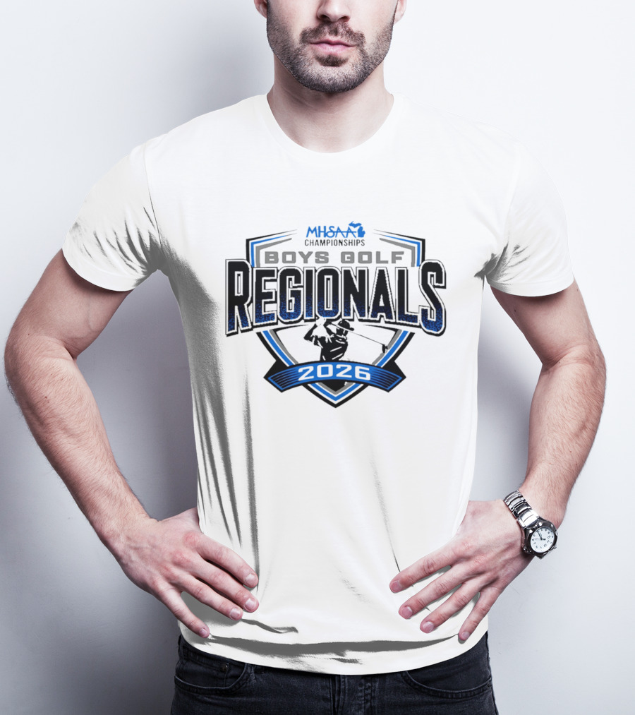 MHSAA Championships Boys Golf Regionals 2026 T-Shirt