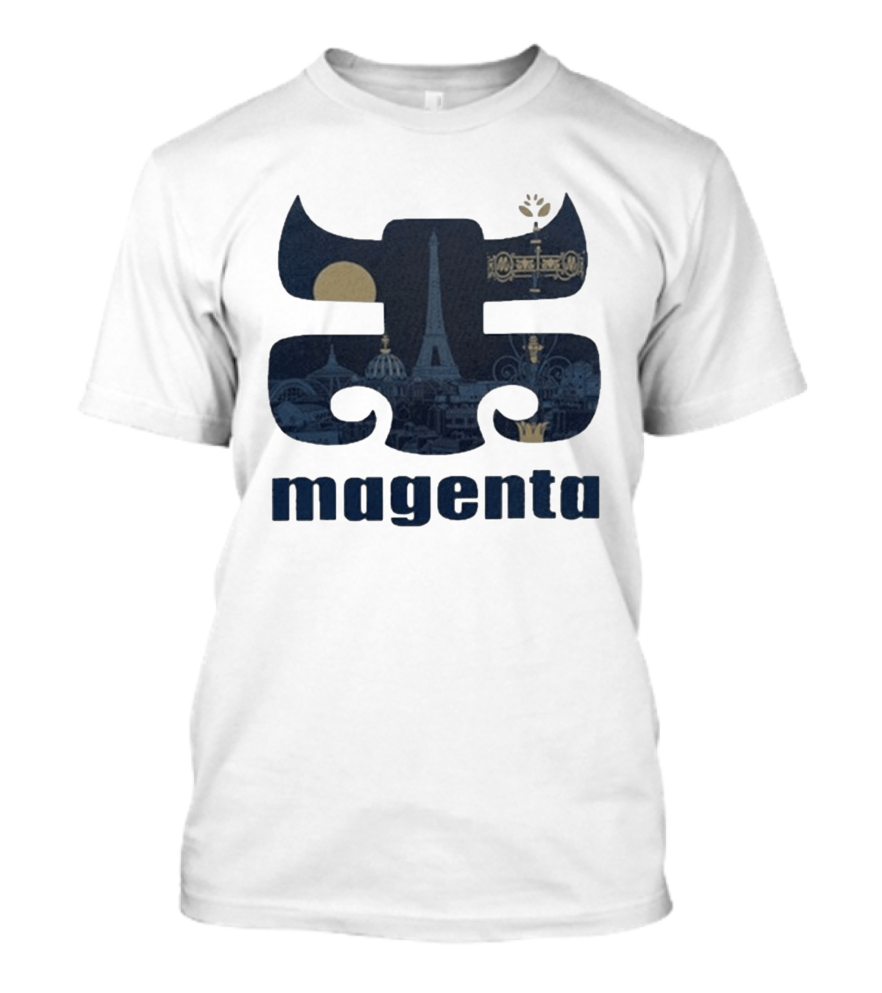 Magenta Skateboards Magenpath Ipath Eiffel Tower Paris Collab T-Shirt