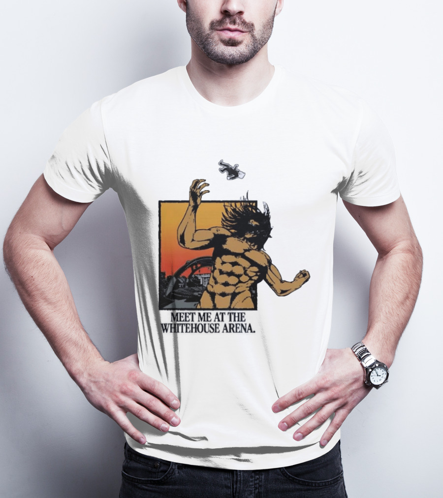 Meet Me At The Whitehouse Arena Attack On Titan Giant T-Shirt
