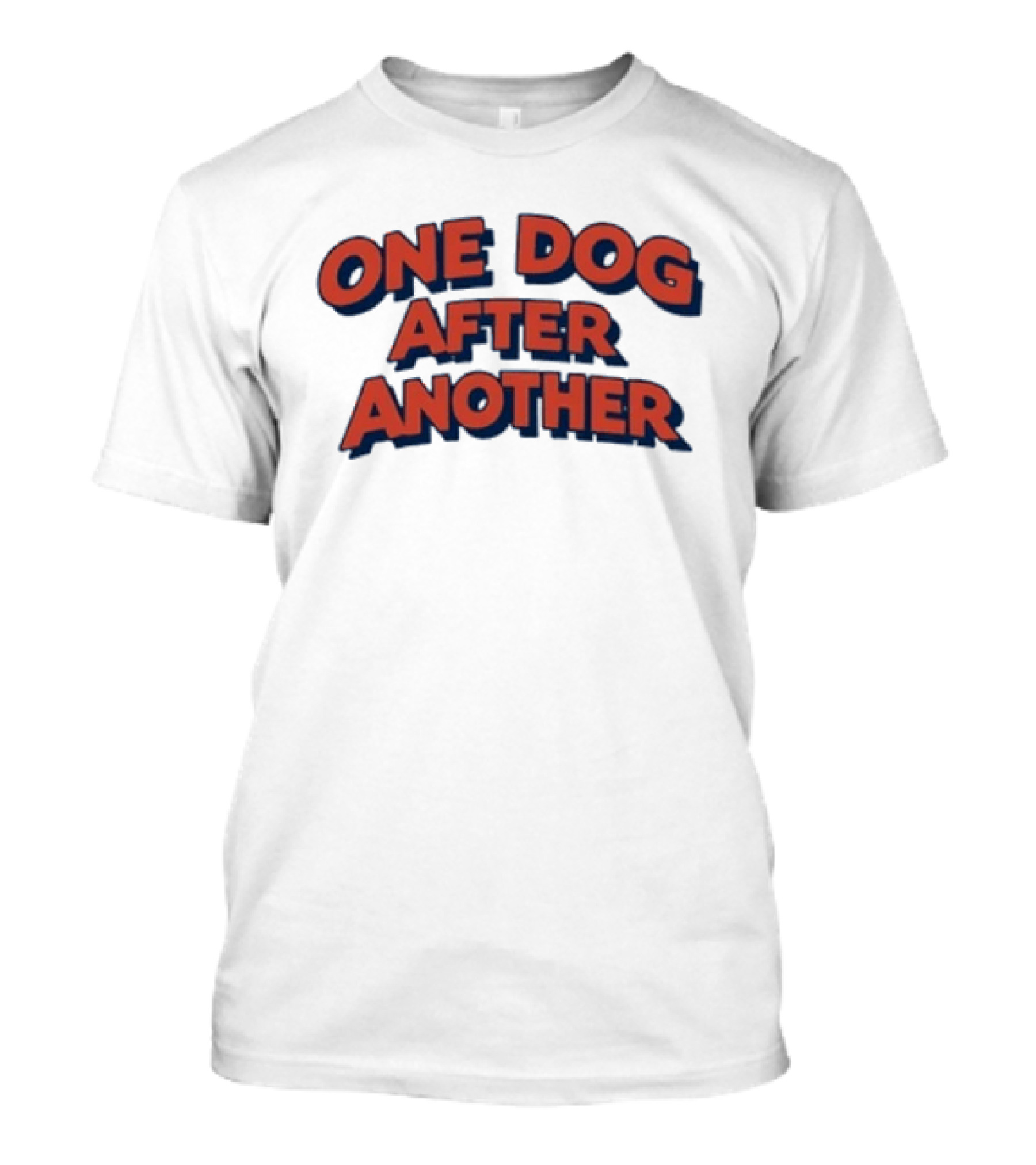 OKC Thunder One Dog After Another Sports Fan T-Shirt