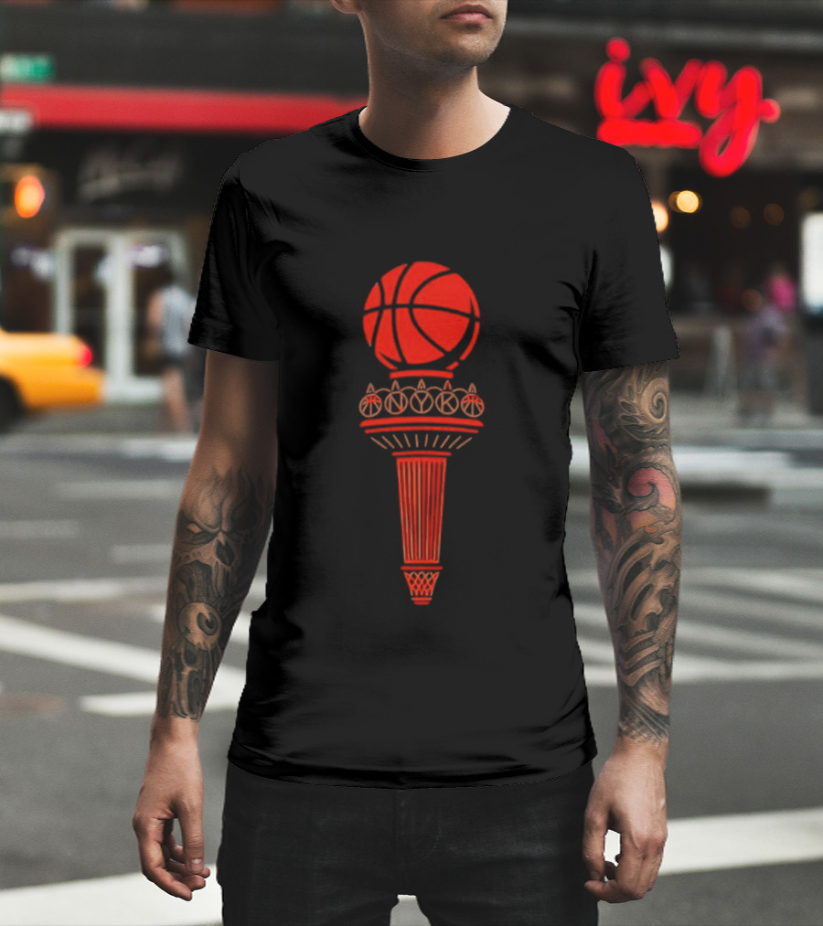 New York Knicks Basketball Torch T-Shirt