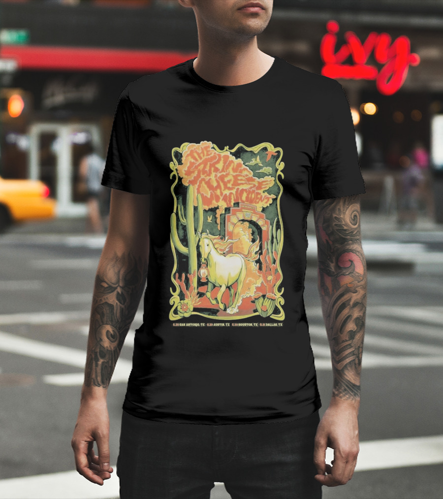 The String Cheese Incident Horse Cacti May 30 2026 Houston TX T-Shirt