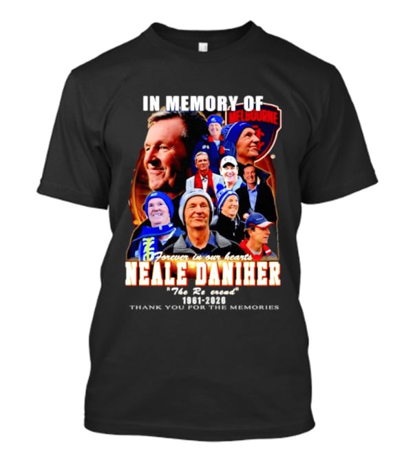 In Memory Of Melbourne Neale Daniher Forever In Our Hearts "The Reverend T-Shirt
