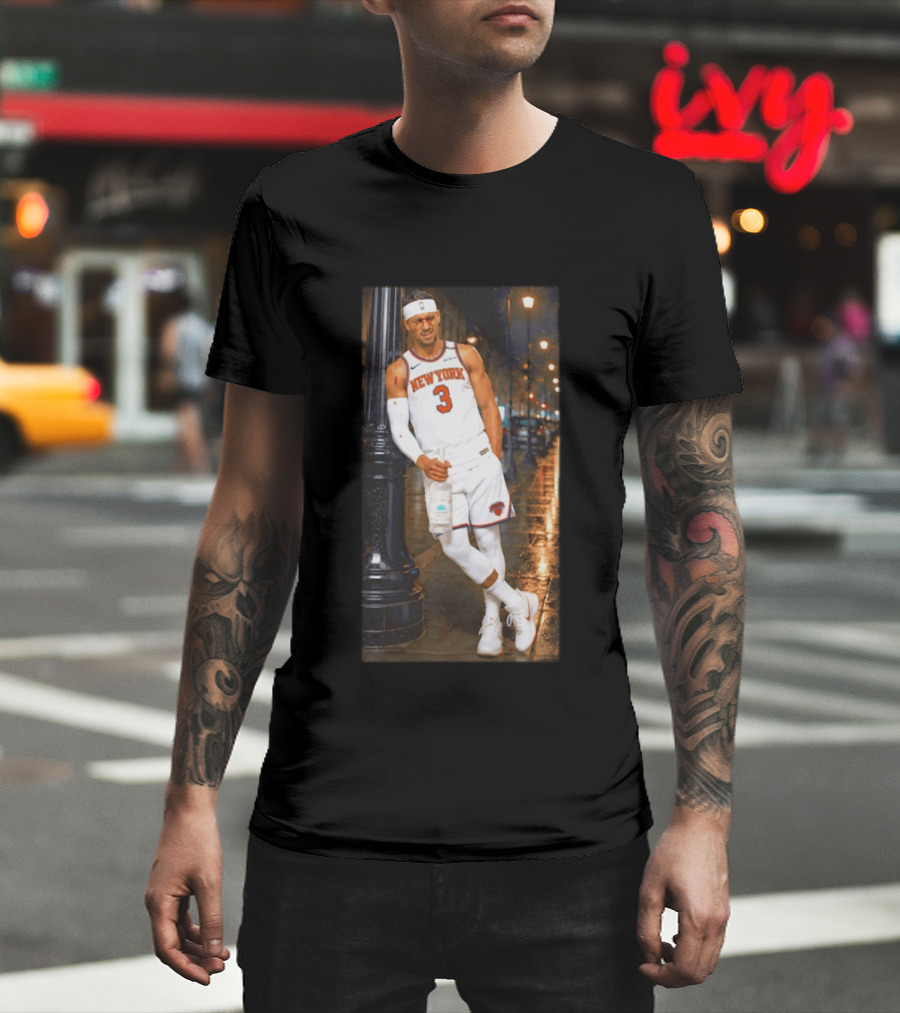 New York Knicks Josh Hart Number 3 NBA Basketball T-Shirt