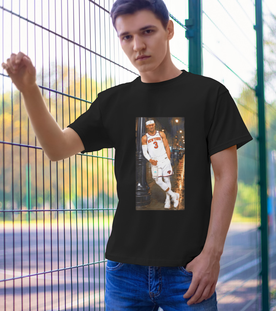 New York Knicks Josh Hart Number 3 NBA Basketball T-Shirt
