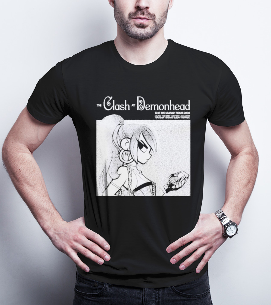 The Clash At Demonhead Tour 2006 Scott Pilgrim Vol 3 Infinite Sadness 20th Anniversary T-Shirt