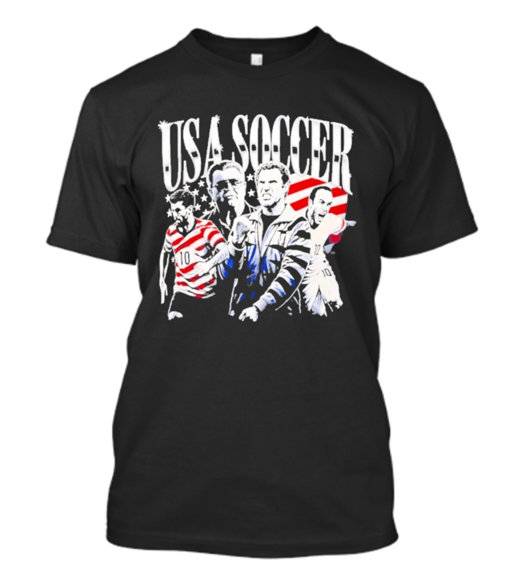 USA Soccer Christian Pulisic Landon Donovan Will Ferrell Kicking And Screaming T-Shirt