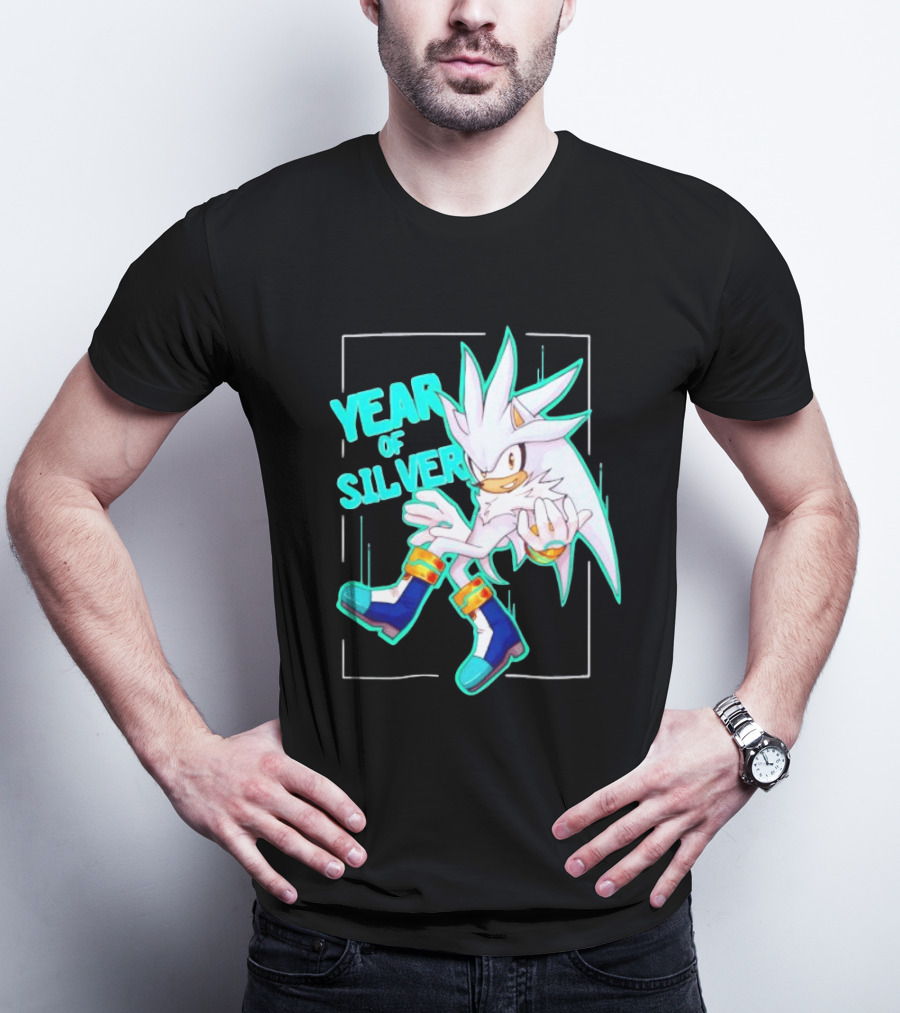 Year Of Silver Hedgehog Classic Character T-Shirt