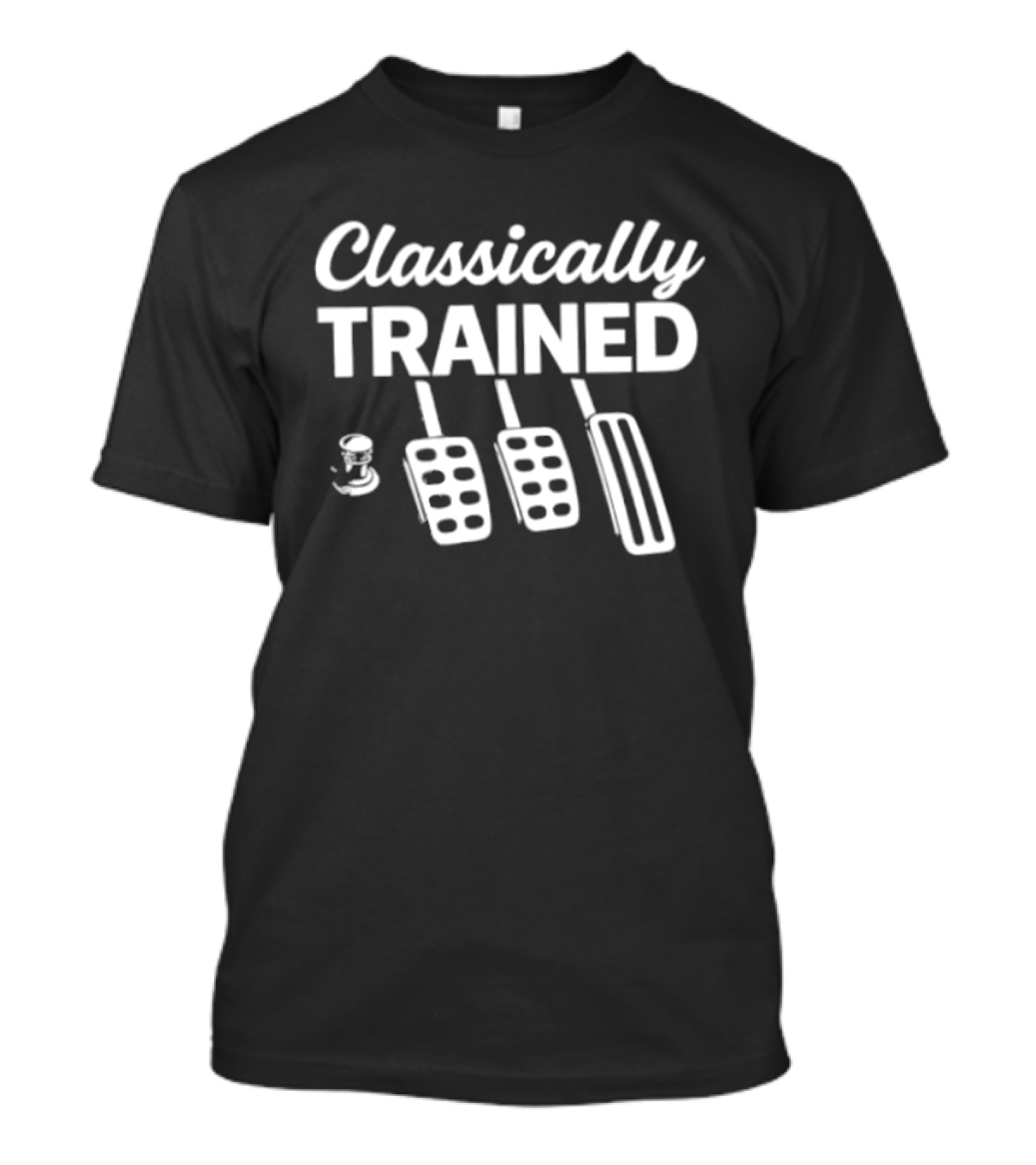 Classically Trained Pedal Car Wall T-Shirt