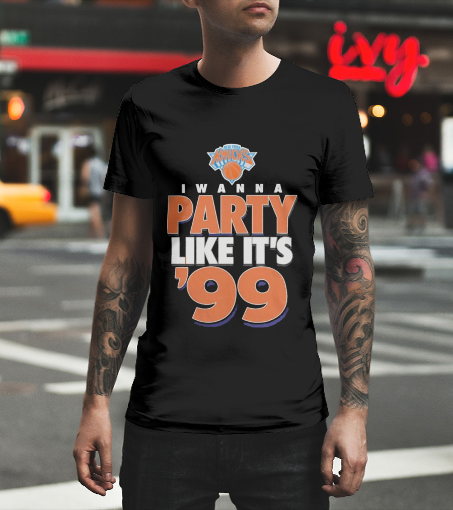 New York Knicks I Wanna Party Like It's '99 T-Shirt