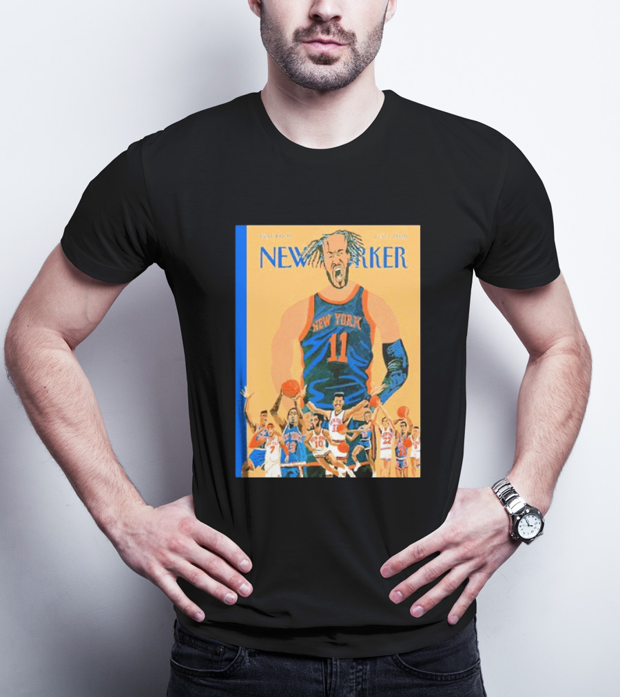 Kings Of New York Jalen Brunson New York Knicks New Yorker Issue Jan 1 2024 Basketball Players T-Shirt