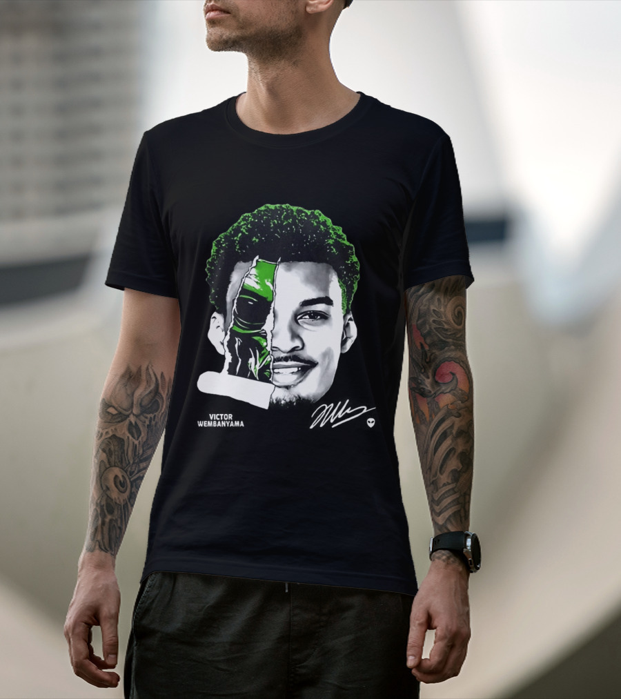 Wemby Alien Victor Wembanyama San Antonio Spurs NBA T-Shirt