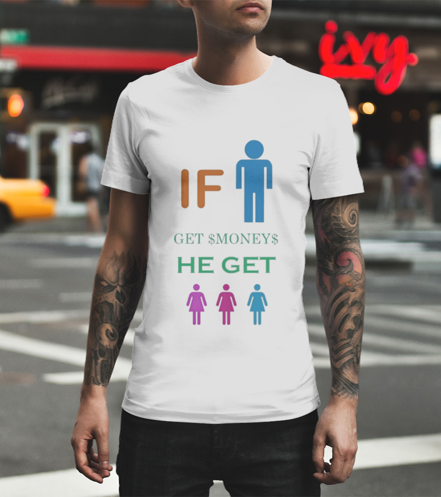 IF Get $Money$ He Get T-Shirt
