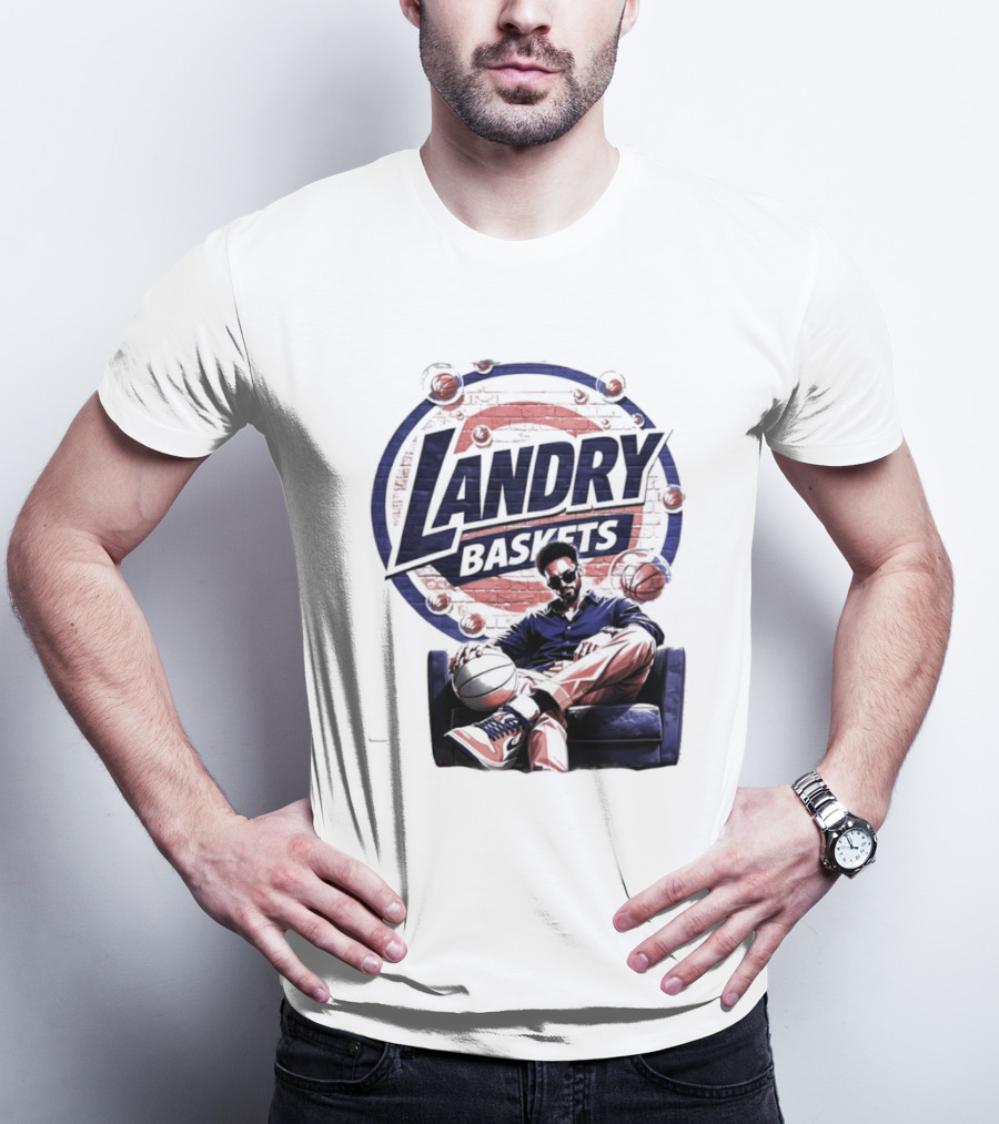 Landry Fields NBA New York Knicks Landry Baskets Basketball T-Shirt