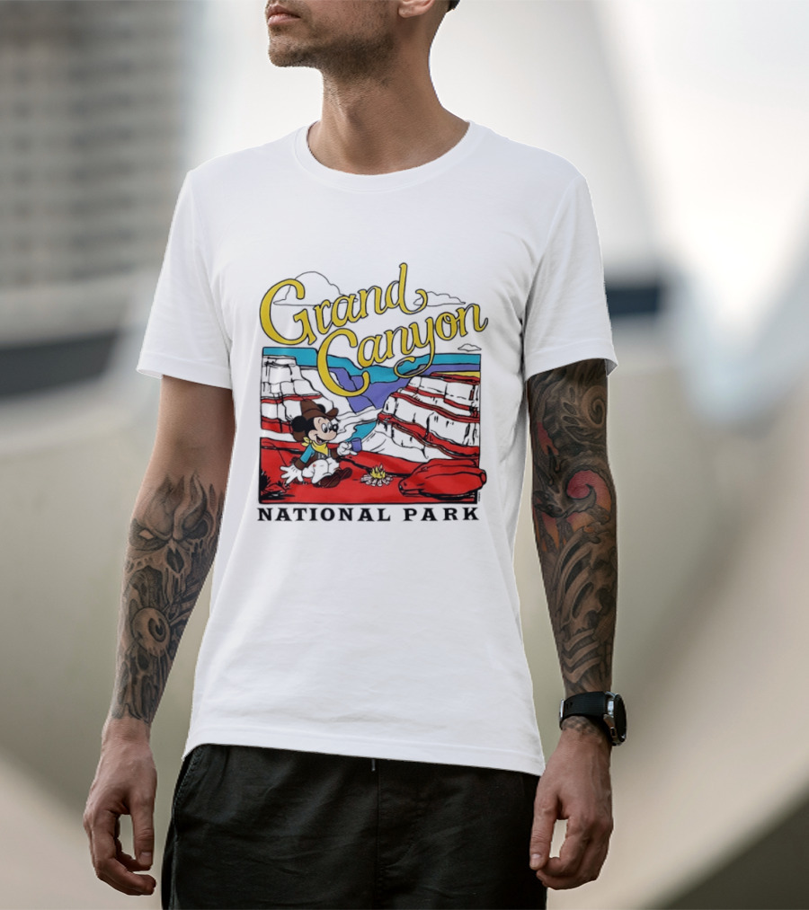 Grand Canyon National Park Mickey Mouse Adventure T-Shirt