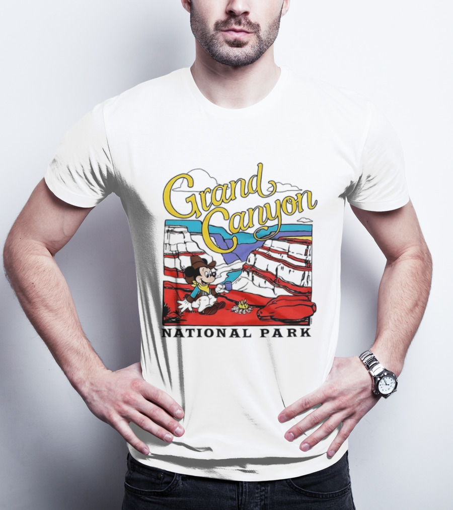 Grand Canyon National Park Mickey Mouse Adventure T-Shirt