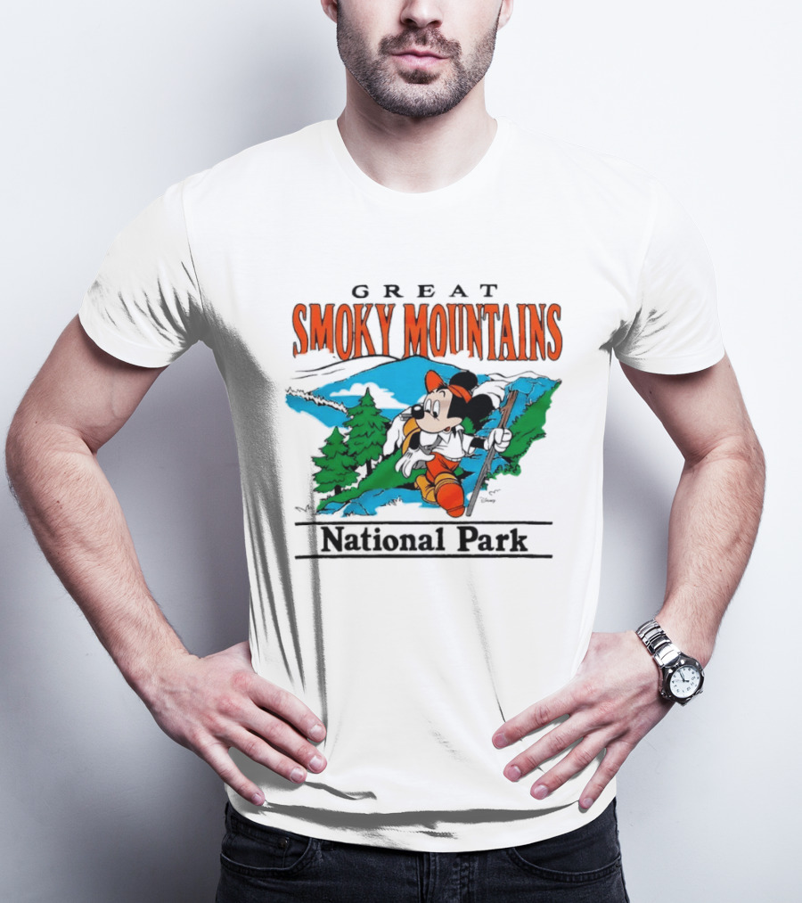 Mickey Mouse Great Smoky Mountains National Park Adventure T-Shirt
