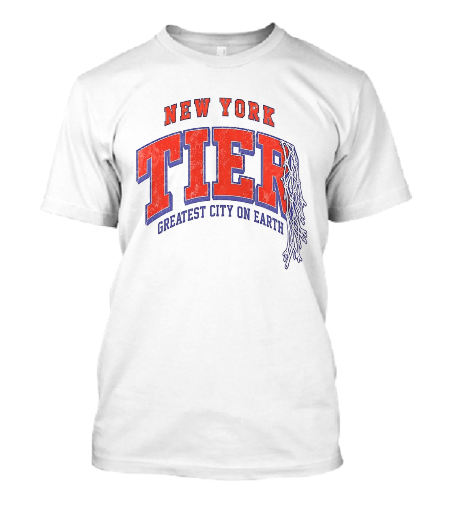 New York Tier Greatest City On Earth Knicks NBA T-Shirt