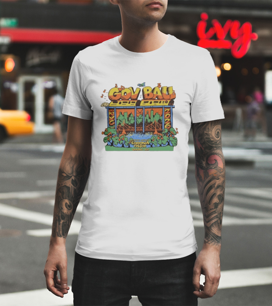 Gov Ball 2020 Flushing Meadows Corona Park Queens NY T-Shirt