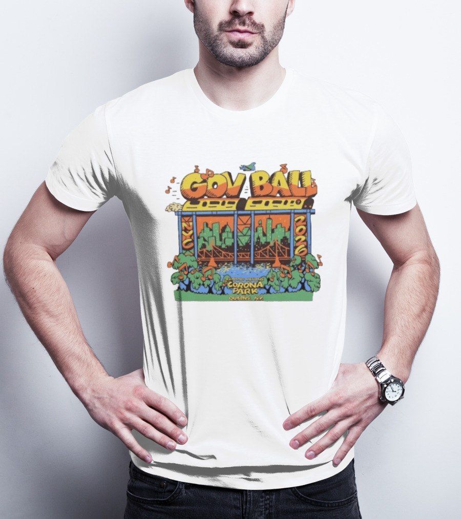 Gov Ball 2020 Flushing Meadows Corona Park Queens NY T-Shirt
