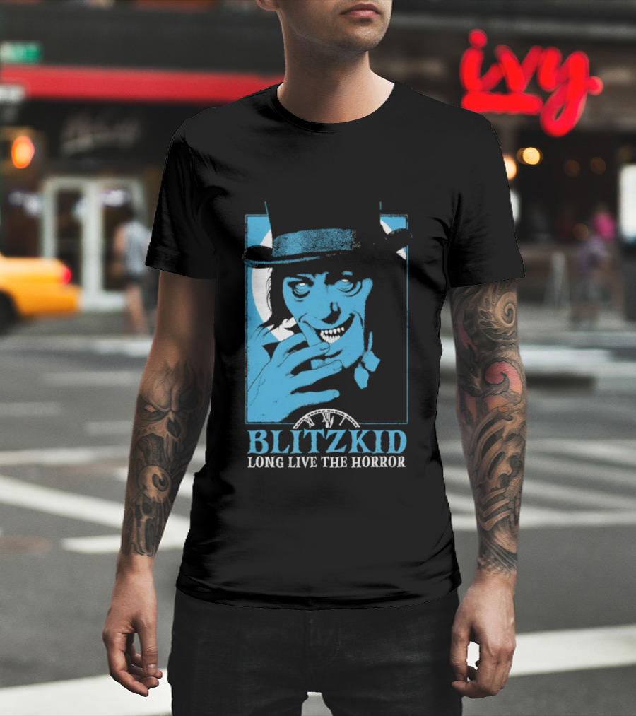 Blitzkid Lon Chaney Long Live The Horror T-Shirt