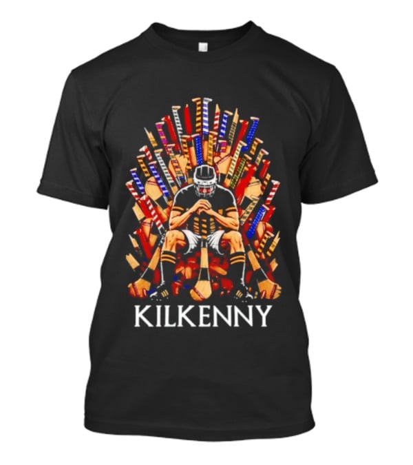 Kilkenny Hurling Iron Throne Game Of Hurls T-Shirt