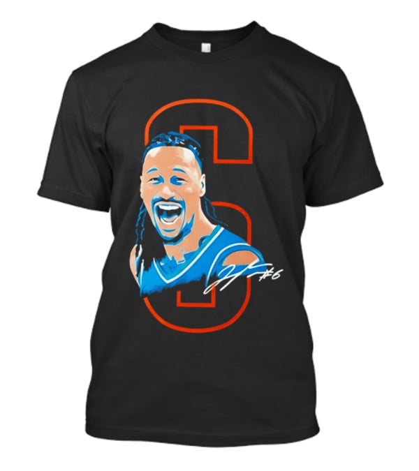Jaylin Williams OKC Thunder #6 Cartoon T-Shirt