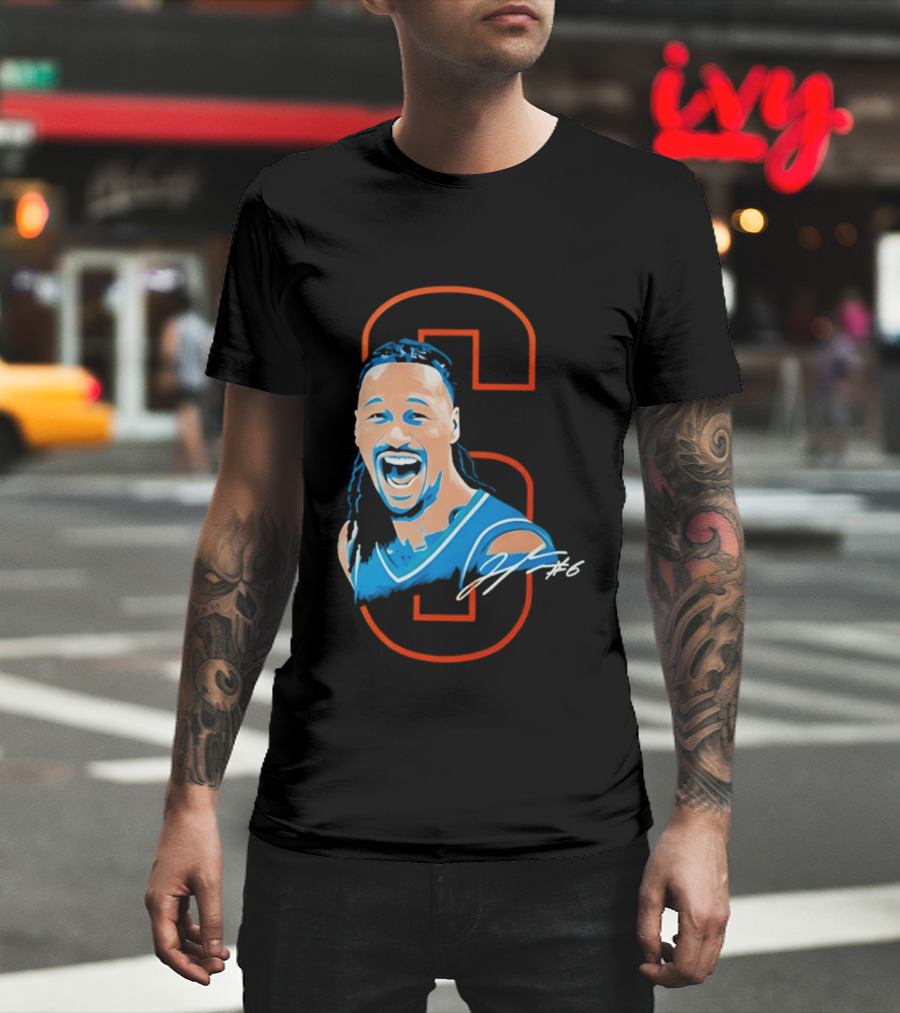 Jaylin Williams OKC Thunder #6 Cartoon T-Shirt