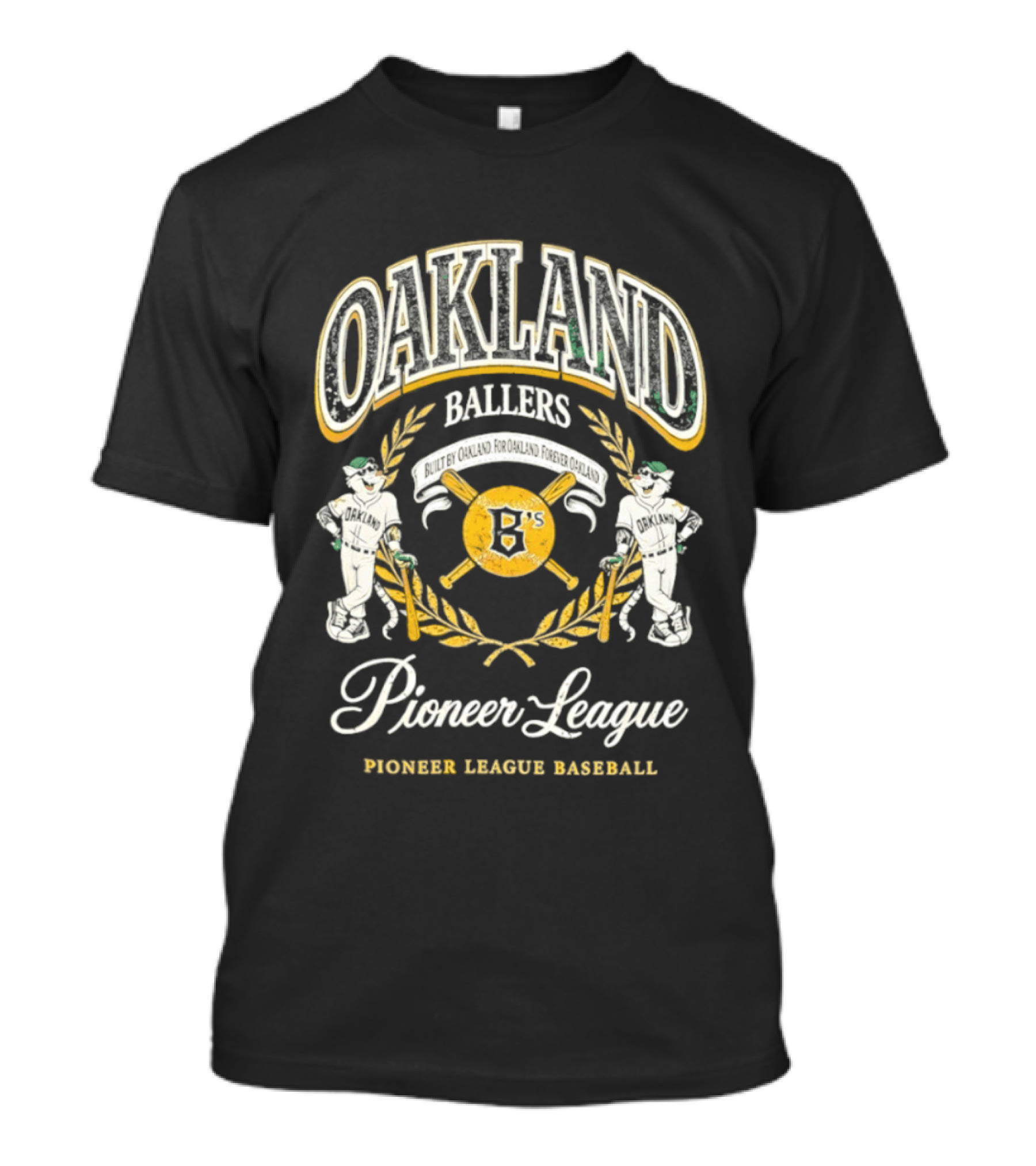 Oaklandish Oakland Ballers Pioneer League Pioneer League Baseball T-Shirt