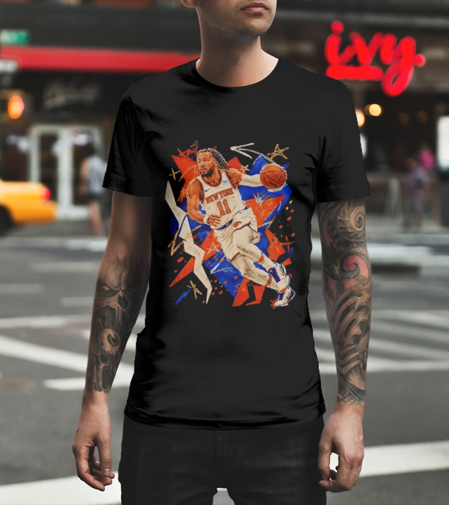 Jalen Brunson New York Knicks 11 Basketball T-Shirt