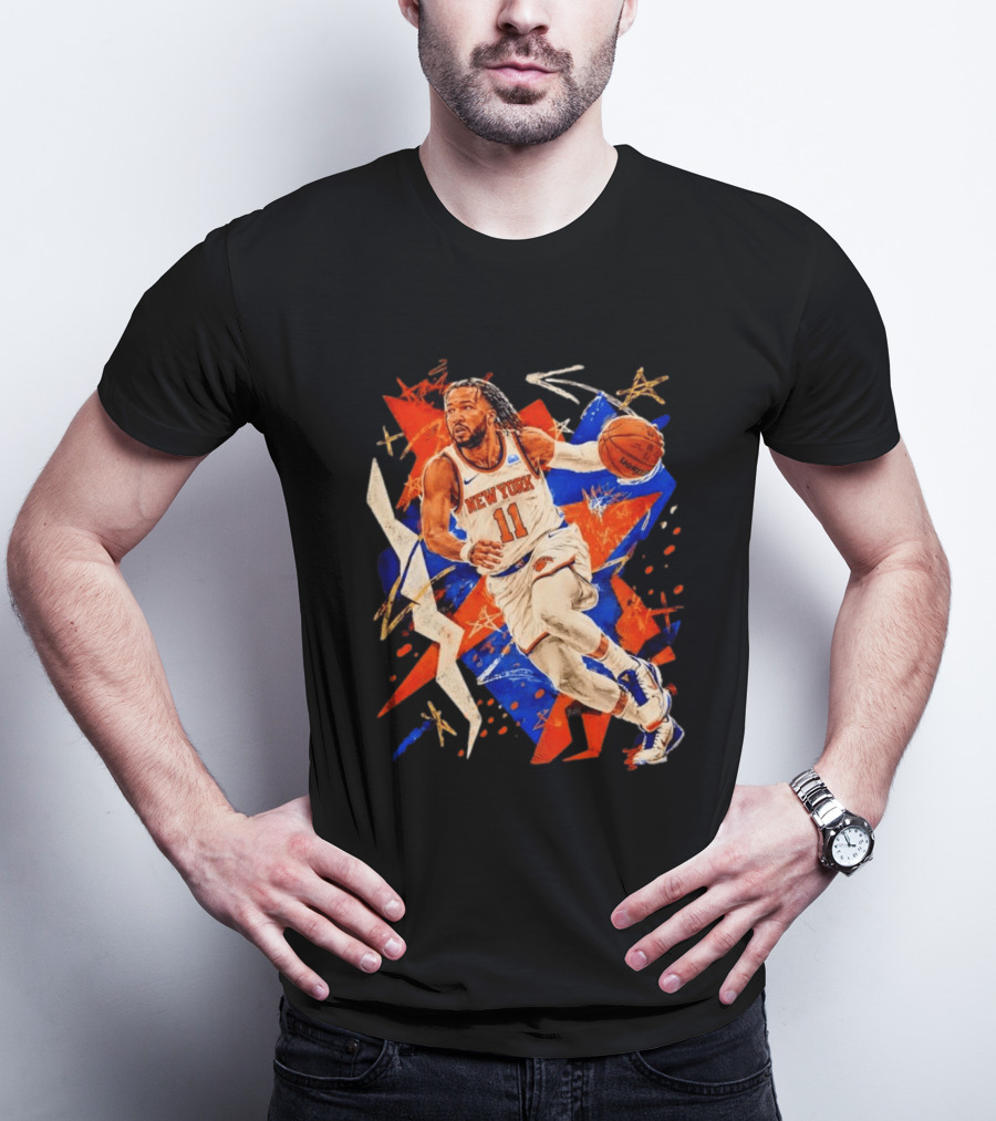Jalen Brunson New York Knicks 11 Basketball T-Shirt