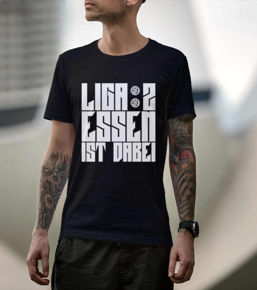 Liga 2 Essen Ist Dabei Soccer Celebration Football T-Shirt