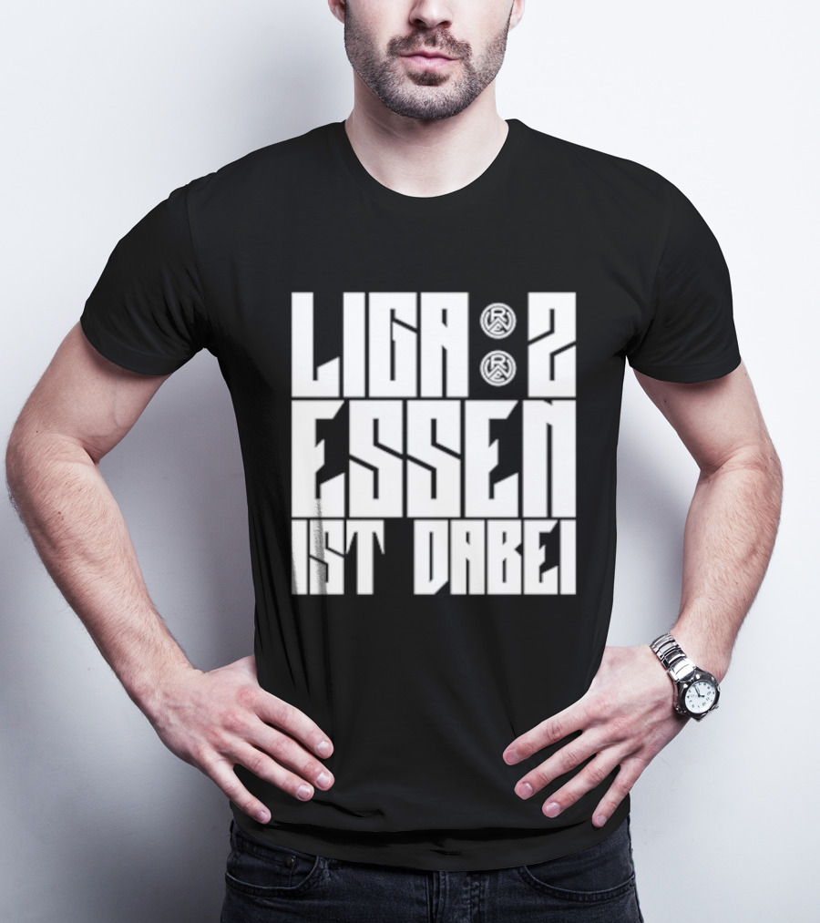 Liga 2 Essen Ist Dabei Soccer Celebration Football T-Shirt